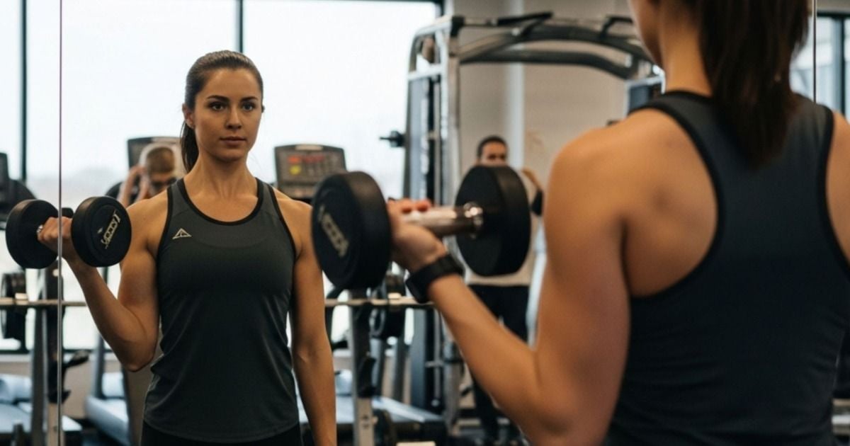 'A man at my gym made me feel safe yesterday with a very simple gesture ...