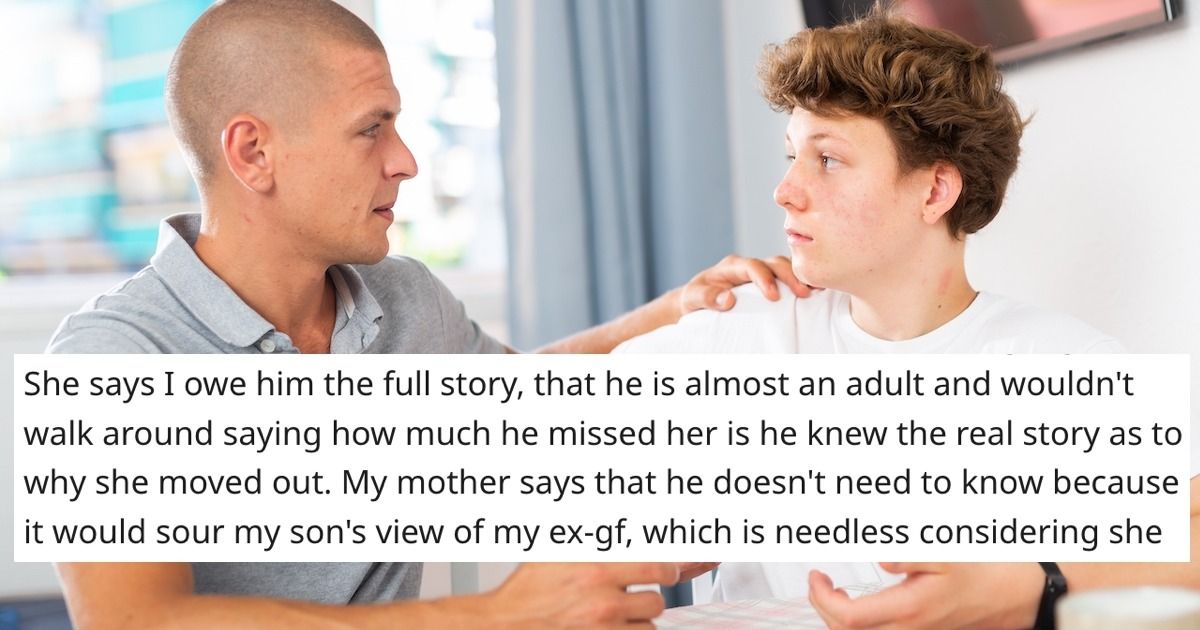 'AITA for telling my son the real reason I broke up with my ex who he was close to?' UPDATED ...
