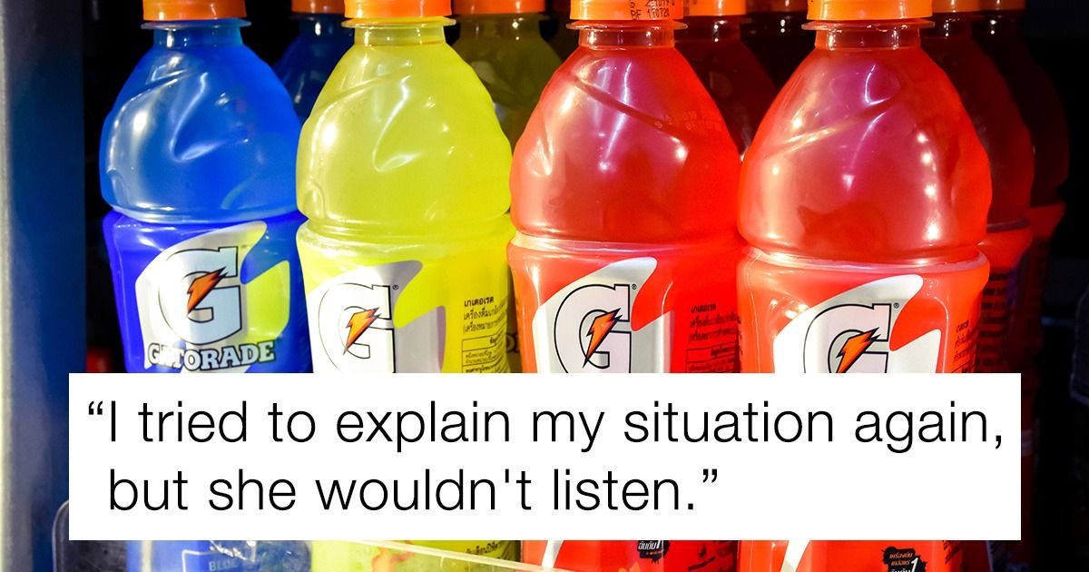 Man called 'selfish' by angry mom for buying all the Gatorade; 'I need ...