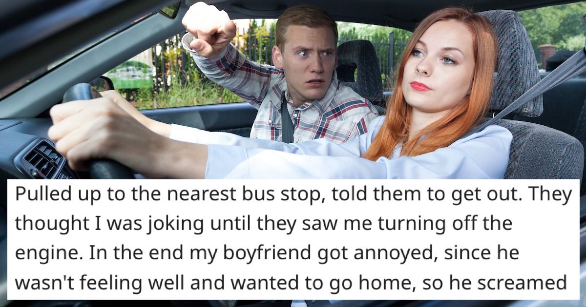 'AITA for dropping my BF's drunk friends at a bus stop instead of ...