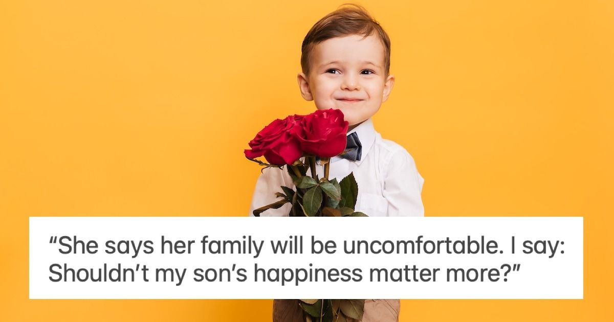 Bride refuses to let stepson be flower boy, groom begs her to accept ...