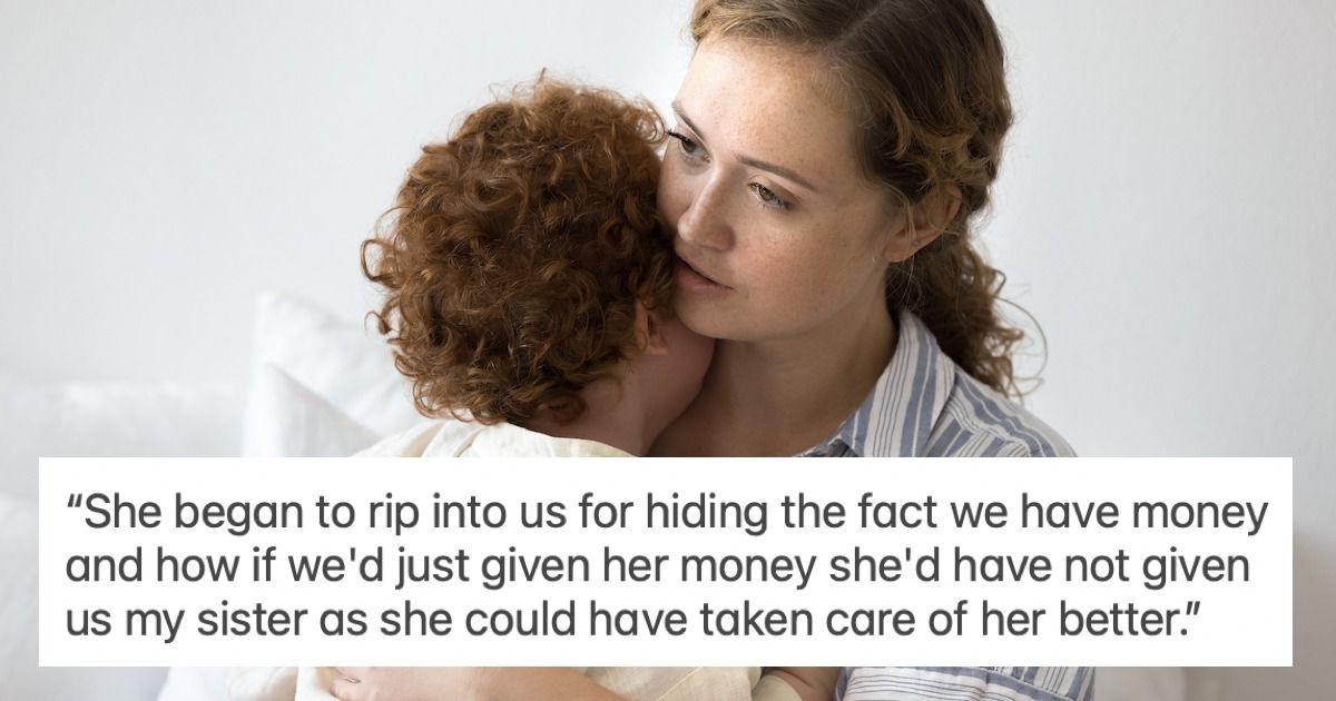 'AITA for never telling my mother I married into money?' | Someecards AITA