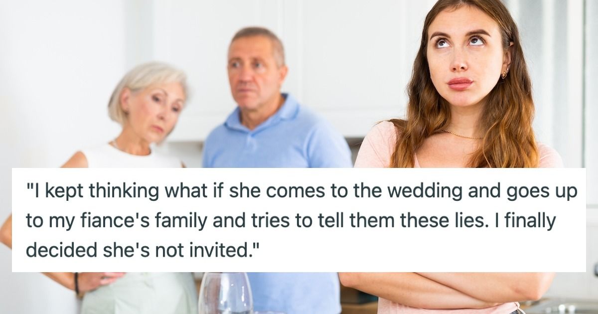'AITA for not inviting my dad's wife to my wedding because I'm afraid ...