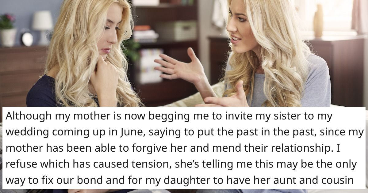 'AITA for refusing to invite my twin sister to my wedding after what she did?' UPDATE ...