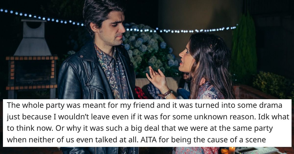 'AITA for refusing to leave a baby shower because my ex didn't want her BF to see me?' UPDATE ...
