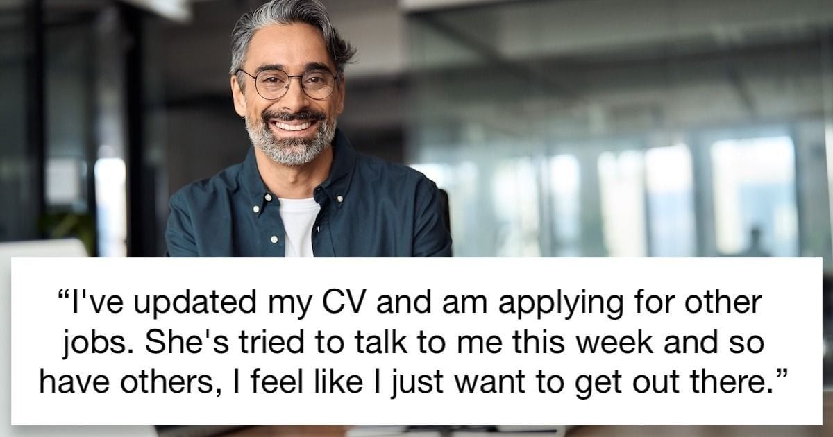 'AITA for telling my colleague I'm looking for another job after she ...