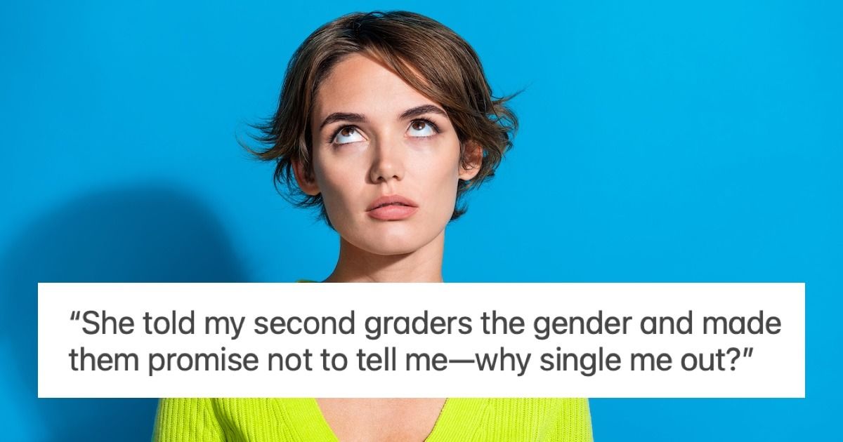 Past gender reveal antics make woman finally snap during friend's new ...