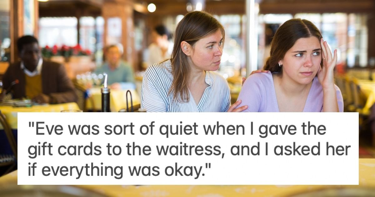 Woman called out for using multiple gift cards on first date. AITA? | Someecards AITA