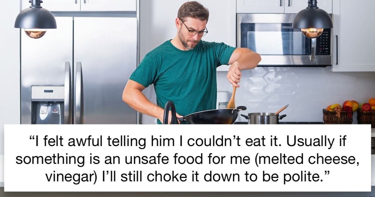 'AITA for not eating food made for me on a date because I’m picky ...