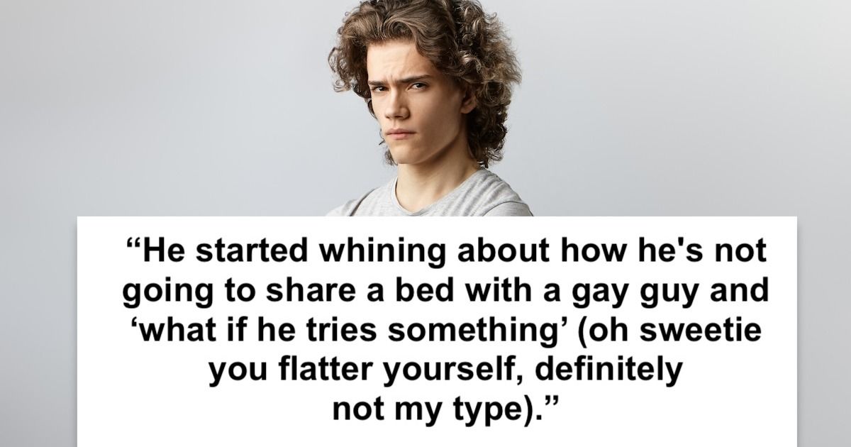 "AITA telling a guy 'the street's there, go sleep in it' after he ...