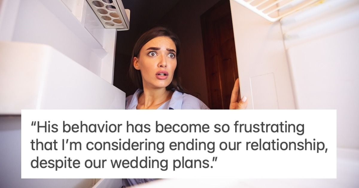 'My boyfriend has no decorum and sneaks to eat EVERYONE'S meals. They ...