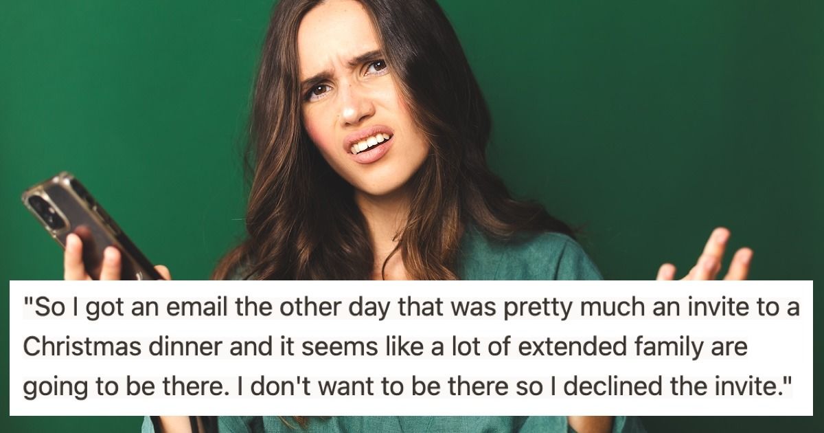 'AITA for refusing to spend Christmas with my mom and her husband?' UPDATED 2X | Someecards AITA