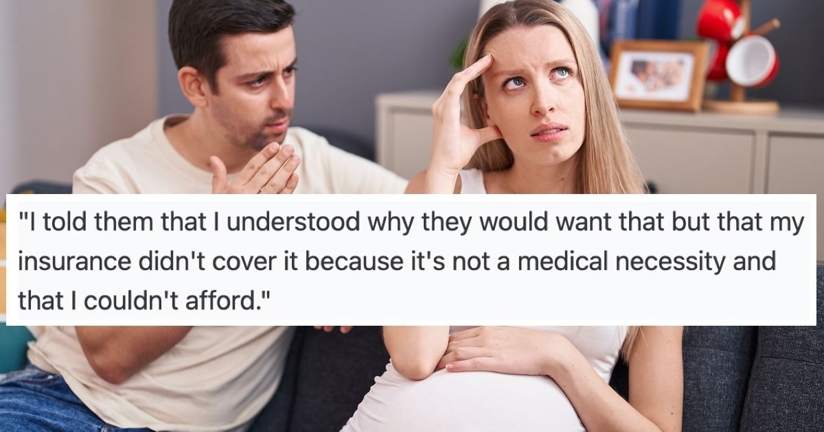 'AITA for demanding my BF's parents pay for the paternity test they ...