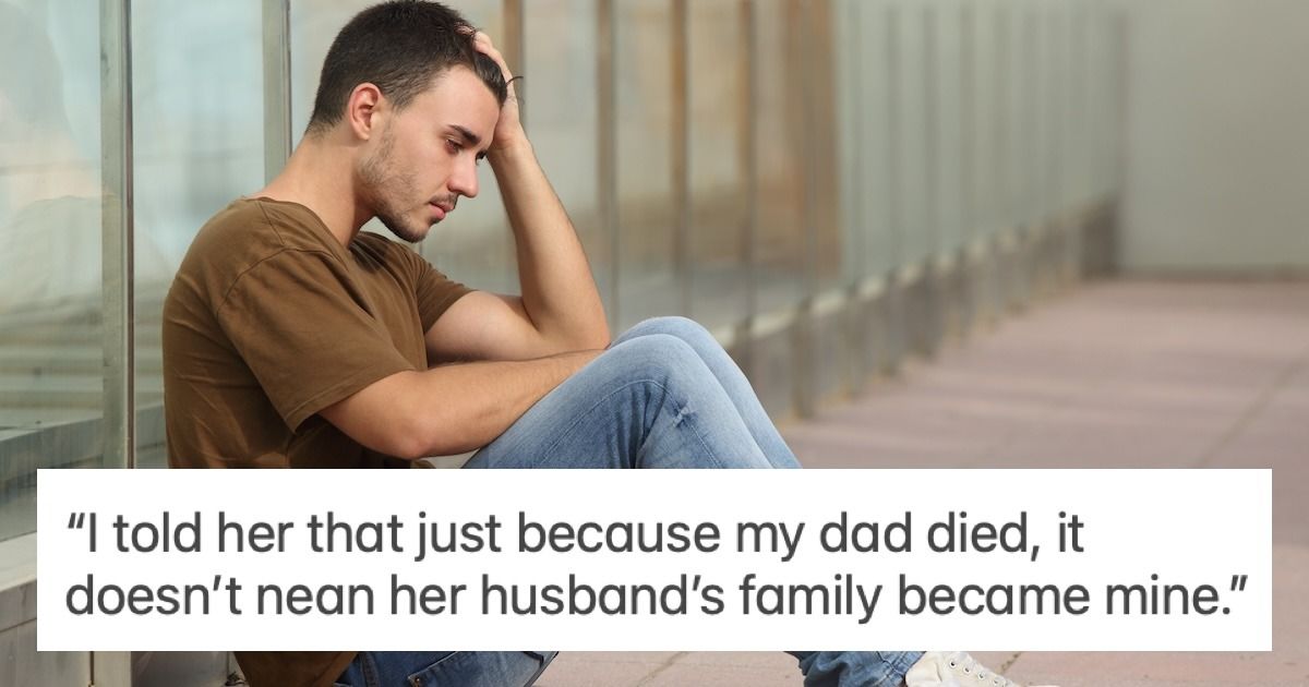 'AITA for telling my mom her husband isn't my dad and his family didn't replace mine just ...