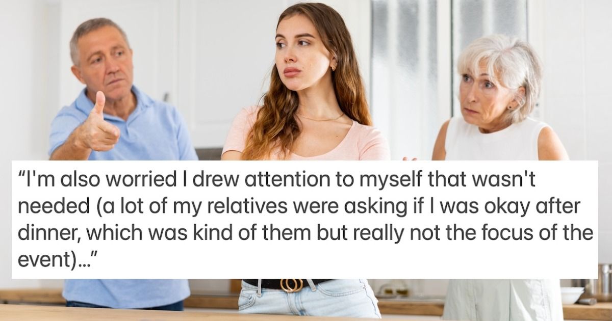 'AITA for embarrassing my parents in public over an allergy?' 'Why are ...