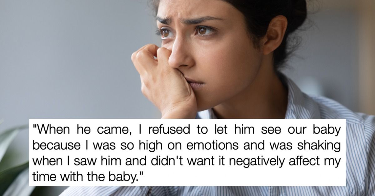 'AITA for not letting my husband meet our first-born child?' UPDATED ...