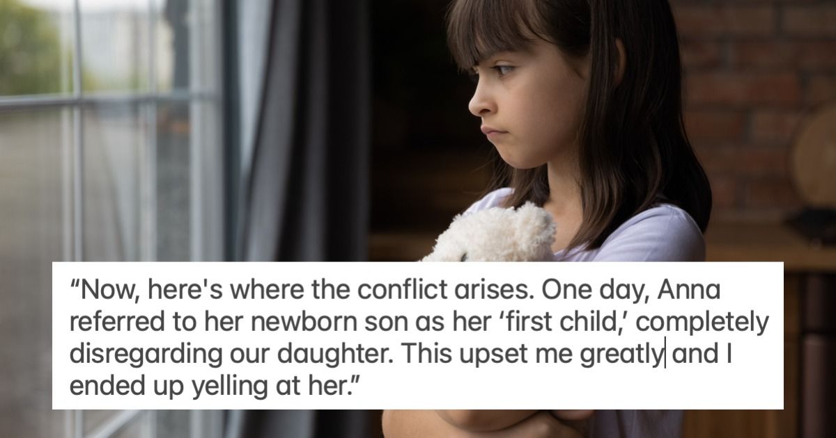 'AITA for yelling at my ex after she called her newborn son her first child, discarding our ...