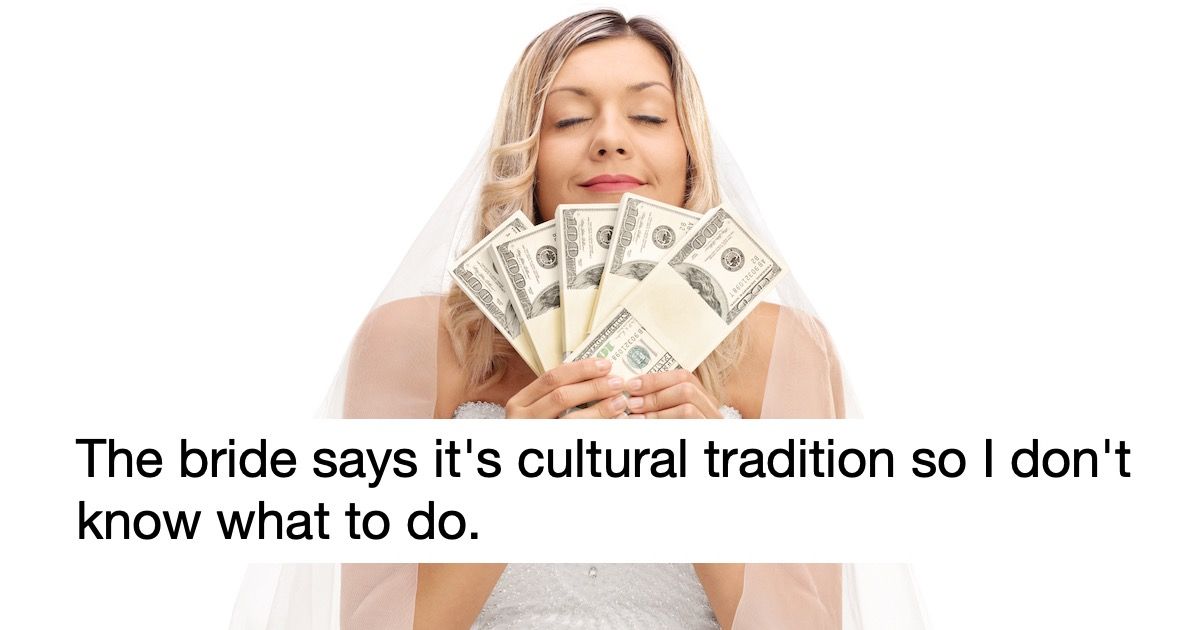 'AITA for telling my friend that demanding a wedding gift is ...