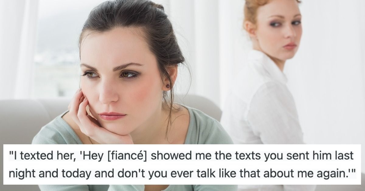 'AITA for getting mad because a friend sent my fiancé updates during my ...