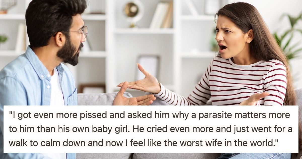 'AITA for blowing up at my husband for sharing our kid’s inheritance with his deadbeat sister ...