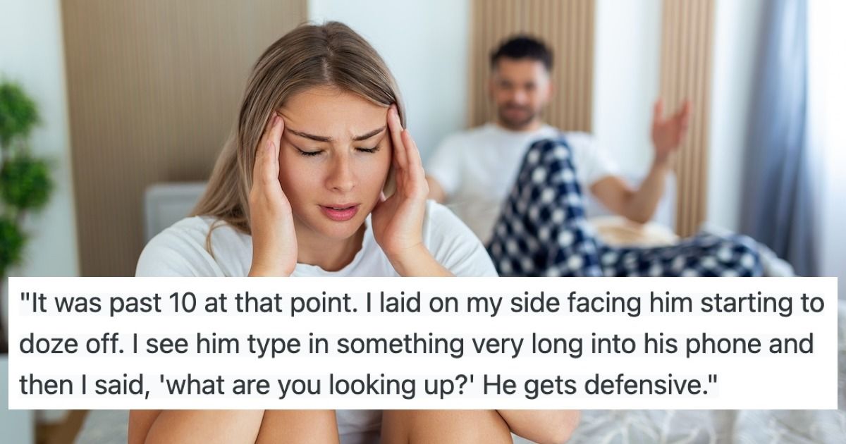 'My husband is being weird and secretive about door handles. I’m so ...