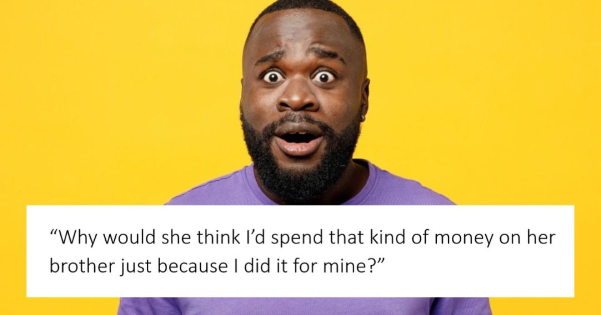 'AITA for only giving my fiancée’s brother $2000 as a wedding gift ...