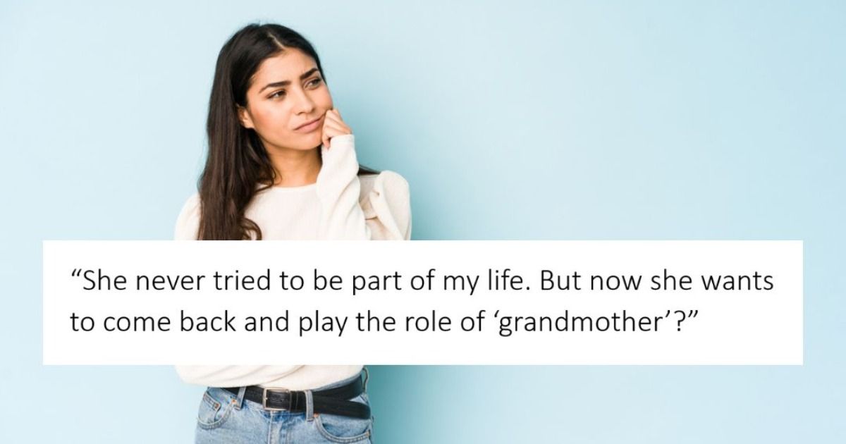 'AITA for refusing to let my deadbeat mom have a relationship with her grandchildren ...