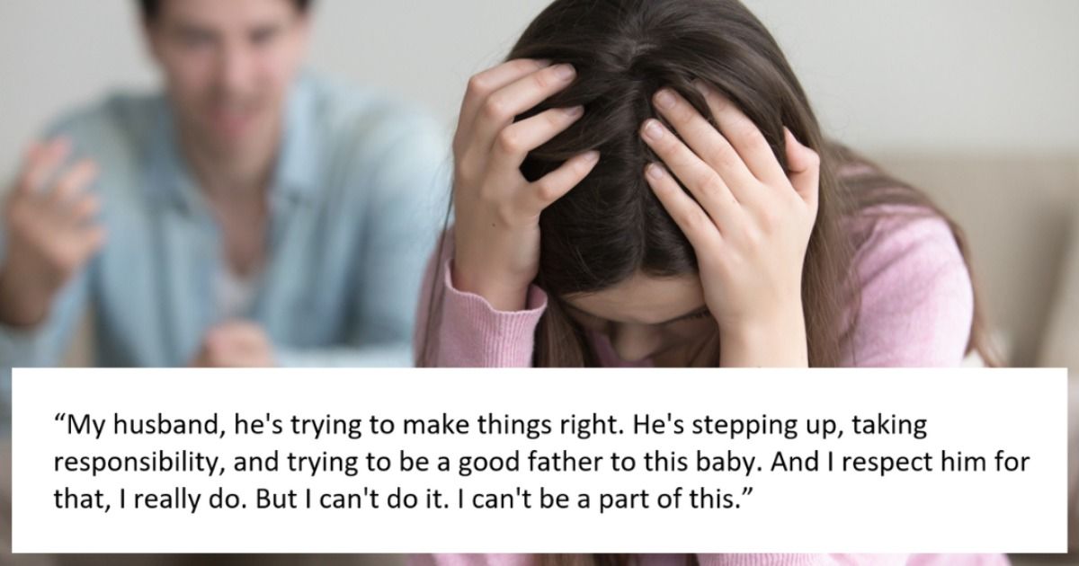 'AITA for walking out on my husband and refusing to raise his affair baby?' | Someecards AITA