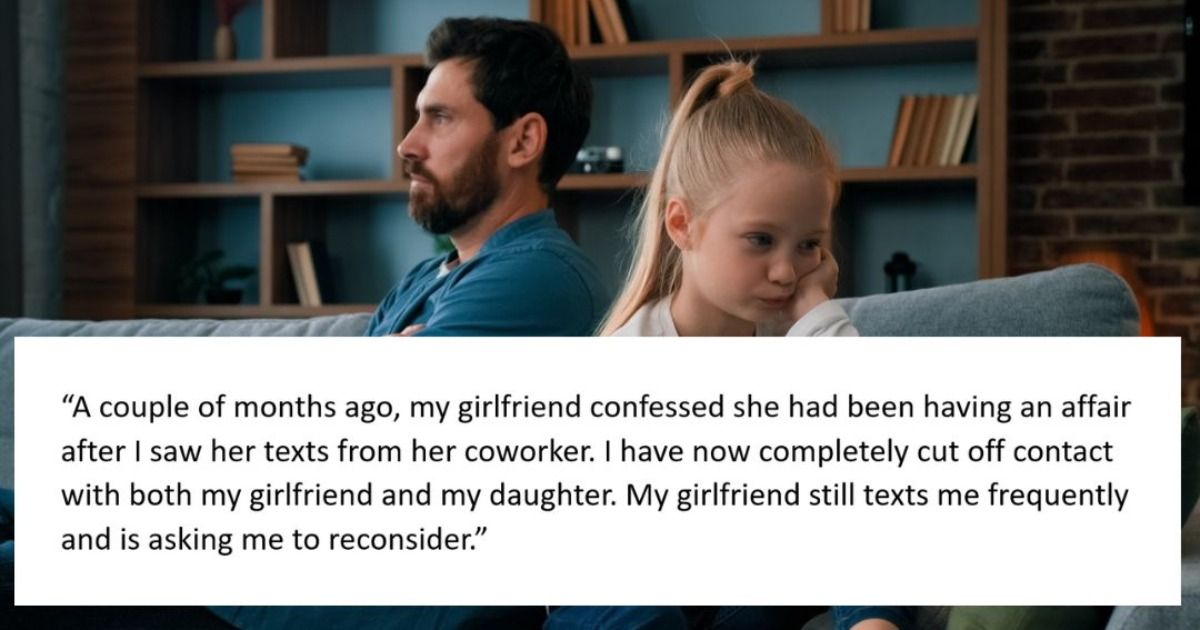 'AITA for ghosting my daughter after I found out her mom was cheating on me?' | Someecards AITA