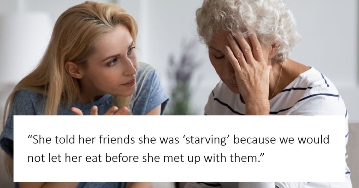 'AITA for kicking my mom out because she was lying about how I treated ...