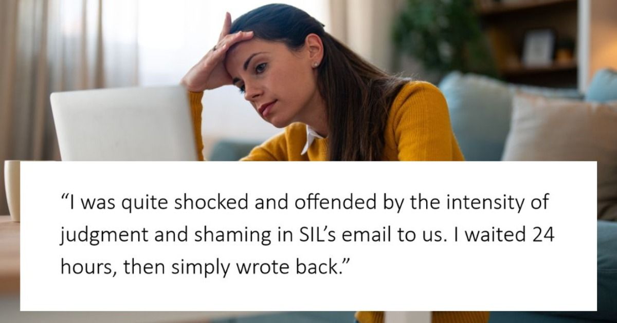 'AITA for being short in response to my SIL's email about disciplining my child?' | Someecards AITA