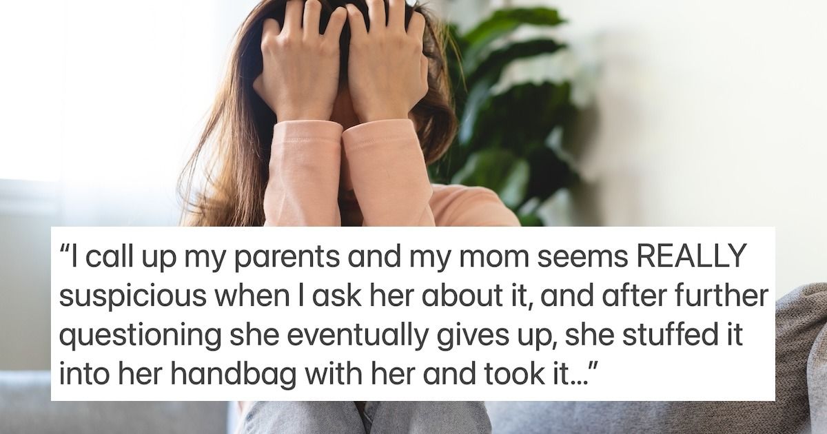 'AITA for kicking my mom out of my house after she stole?' 'Yes, it's ...