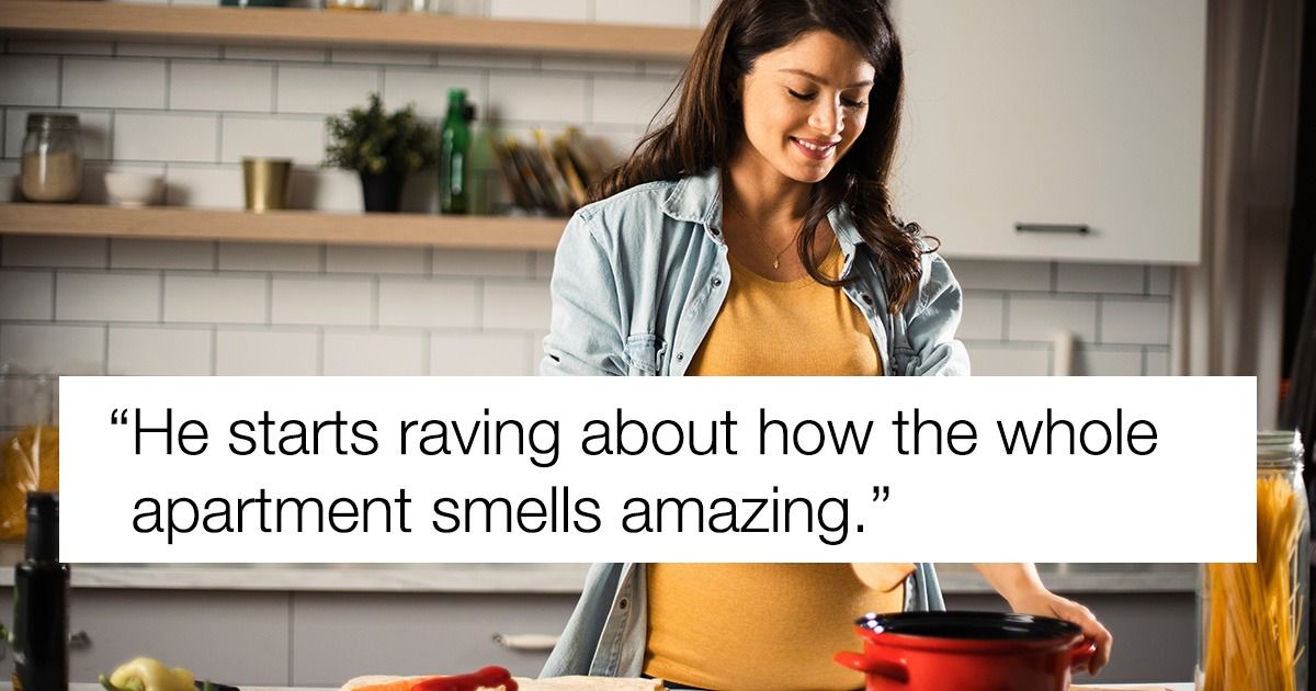 'AITA for lying to my husband that my sister is cooking the food he ...