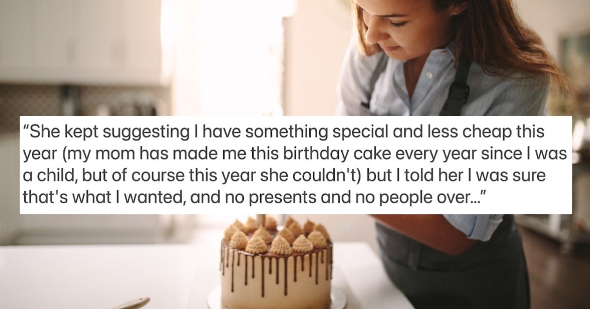 'AITA for barely eating any of the cake my girlfriend made for my ...