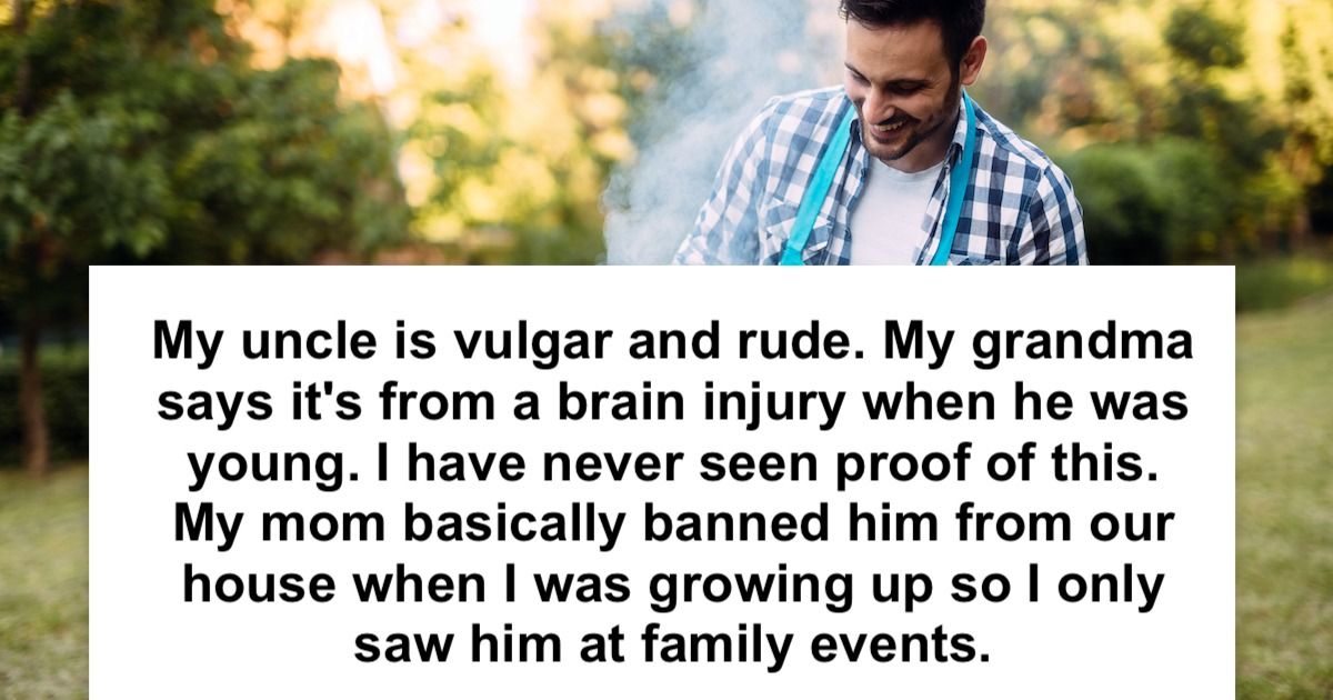 Man snaps on uncle who crashes housewarming BBQ, kicks him out, family ...