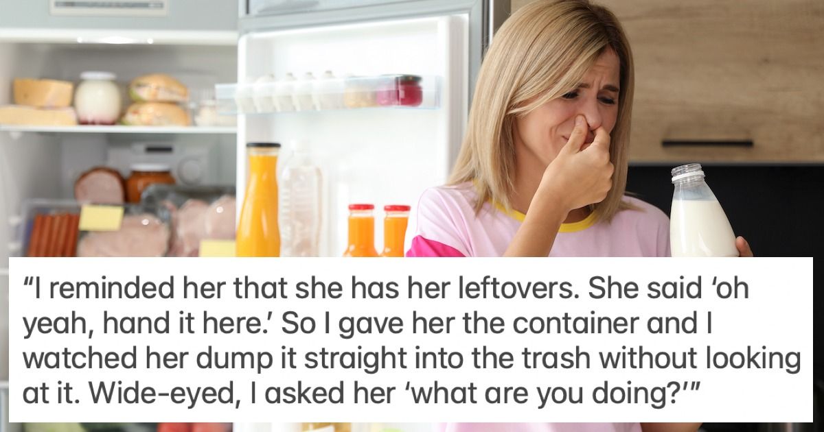 Man's calls wife 'privileged' for throwing away leftovers; she calls ...