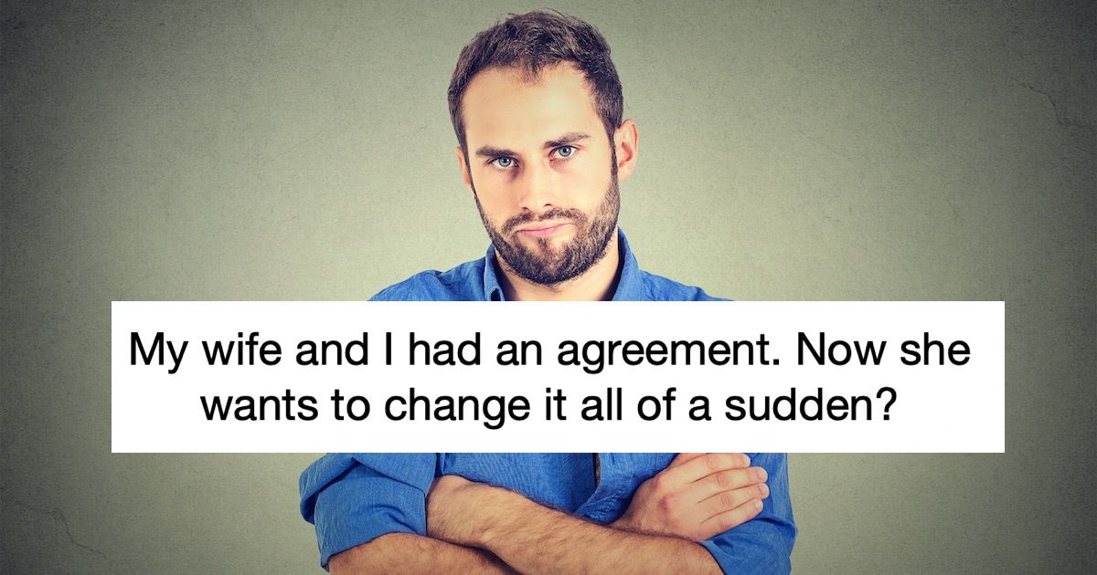 Husband wants SAHM wife to contribute towards household expenses. AITA? Wife says yes ...