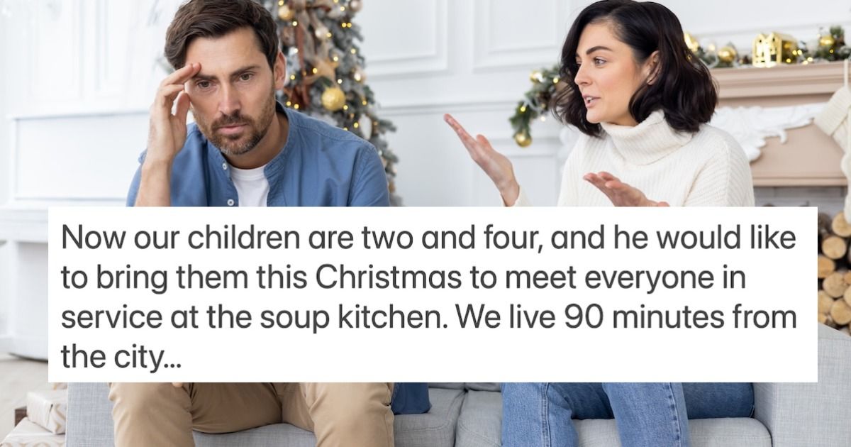 Mom asks husband to give up long-standing family Christmas tradition at ...