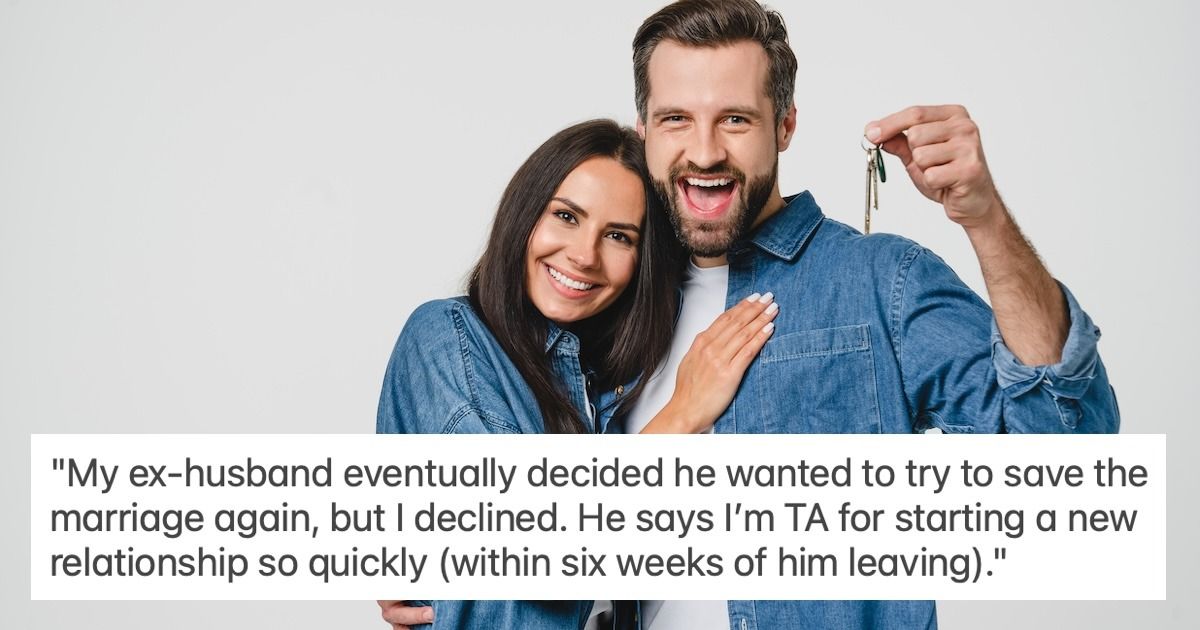 'AITA for moving on so quickly after my husband left me?' UPDATED | Someecards AITA