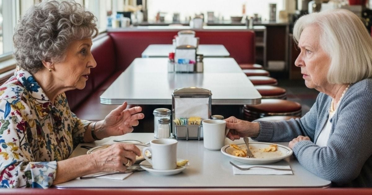 'AITA for telling two old ladies to eat at home?' | Someecards AITA