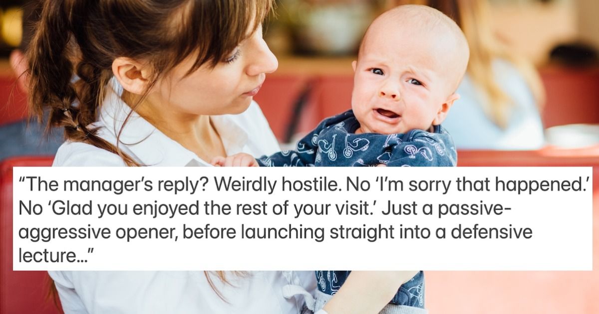 'AITA for (politely) complaining about a screaming child in a ...