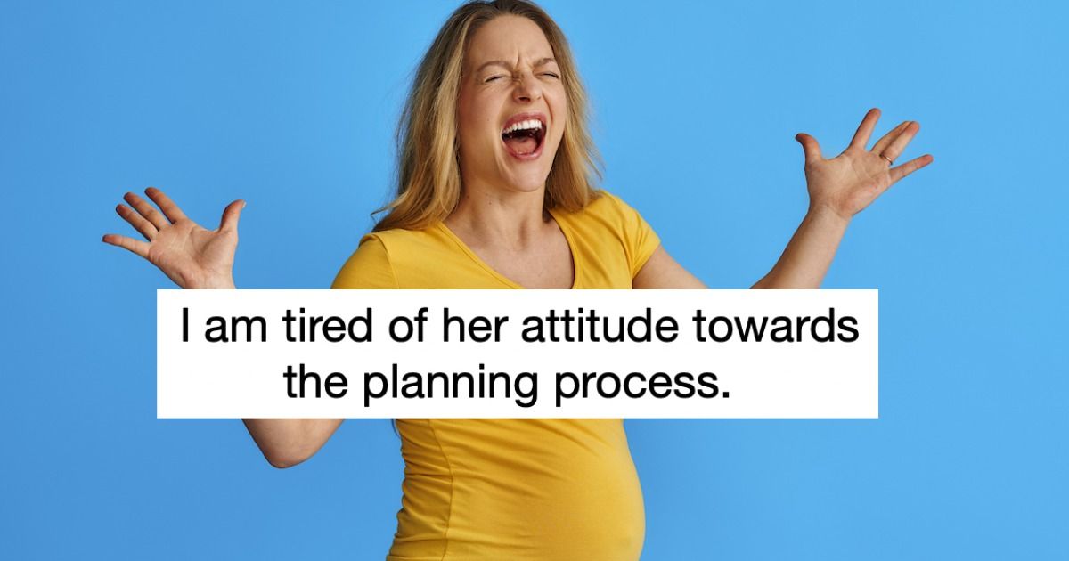 Pregnant woman warns mom, 'You're not allowed at the gender reveal ...