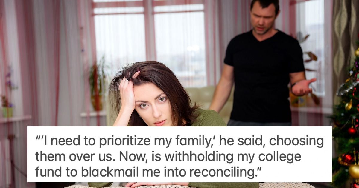 'AITA for refusing to have my dad in my life after he chose his new ...