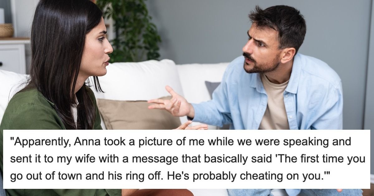 'AITA for refusing to reconcile with my wife's friend after she accused me of cheating ...