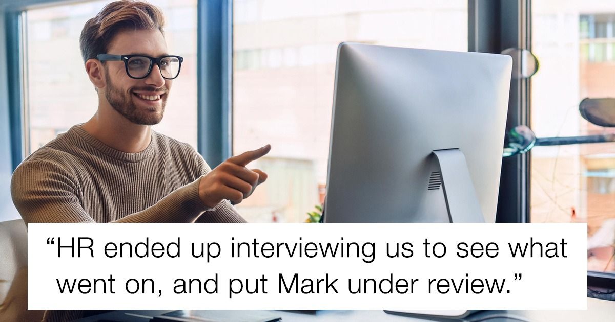 'AITA for reporting a coworker who sent me a pic of a female intern ...