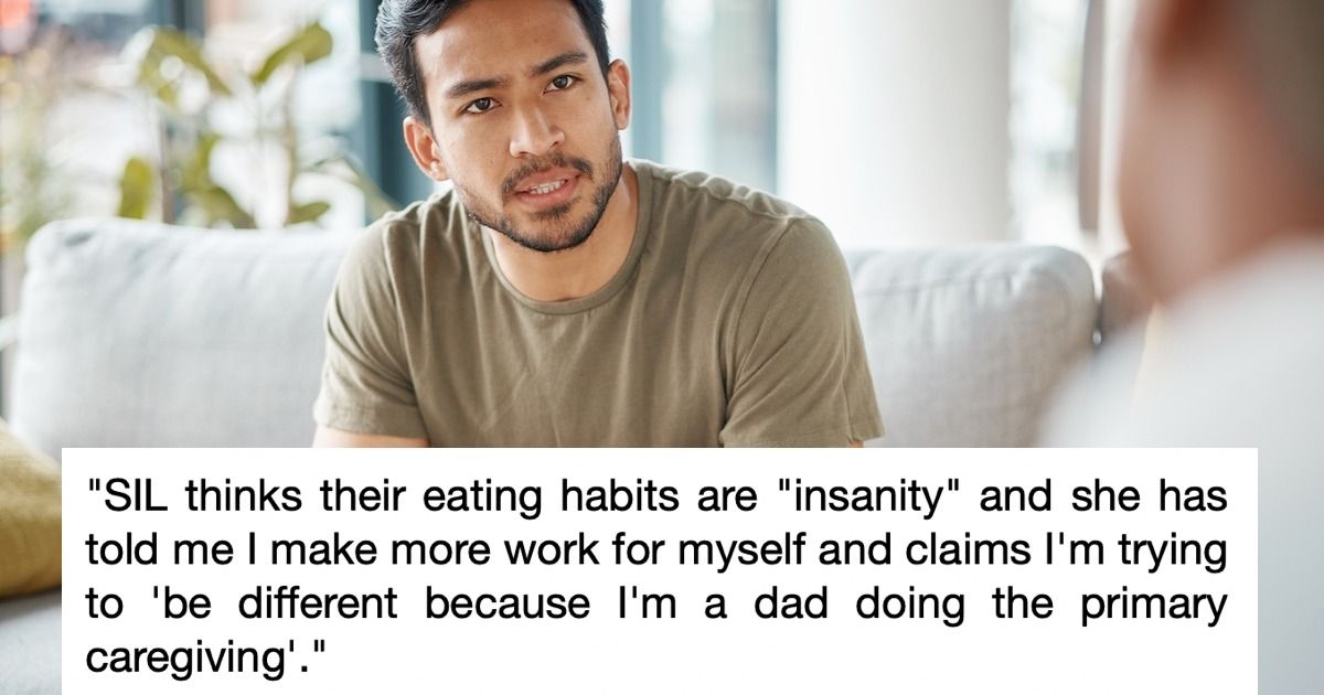 SAHD tells SIL, 'Keep your opinions to yourself, you have NO SAY in how ...