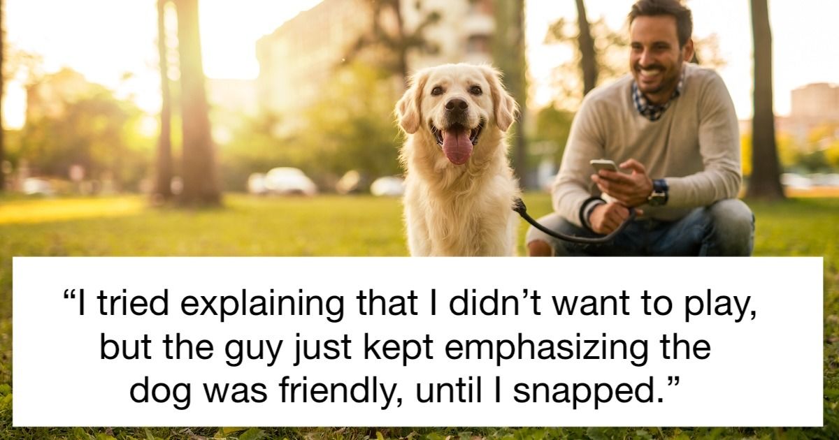 'AITA for saying 'I’m not' when a dog owner said their dog was friendly ...