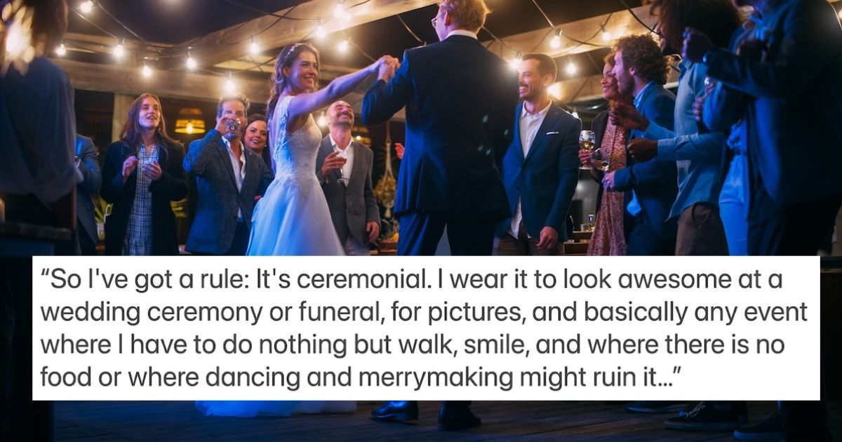 'AITA for swapping suits between the wedding ceremony and reception ...