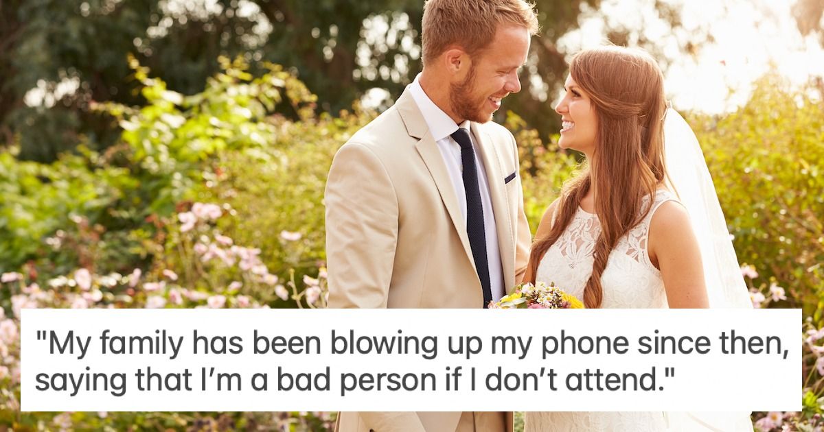'AITA for not attending the wedding of my cousin and my ex-boyfriend?' + Update | Someecards AITA