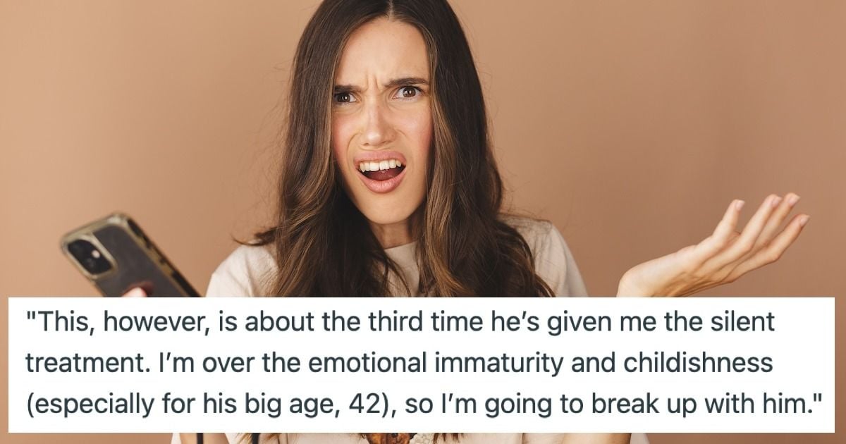 'WIBTA if I broke up with my boyfriend via text message?' UPDATED | Someecards AITA